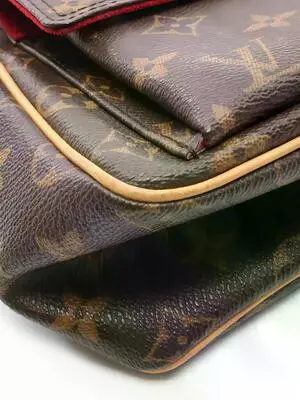 LOUIS VUITTON 2005 Monogram Leather Shoulder Bag