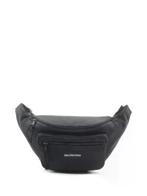 Balenciaga 2020's Canvas Belt Bag - Black