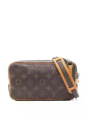 Louis Vuitton Gold Tone Cross Body Bags