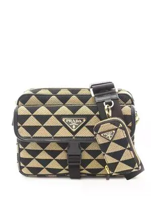 Prada Leather Shoulder Bag - Black