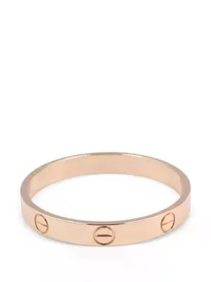 CARTIER 2010s Mini Love Band Ring - Pink