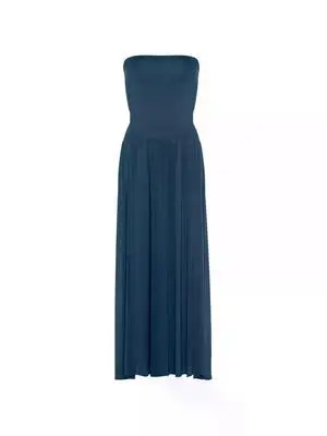 ERES Oda Strapless Maxi Dress - Blue
