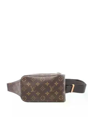 LOUIS VUITTON 2006 Geronimos Monogram Belt Bag - Brown