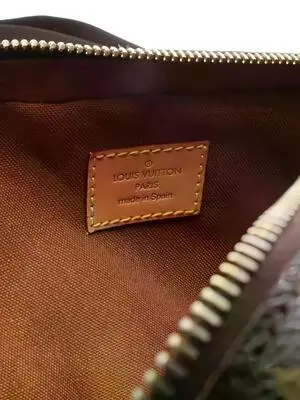 LOUIS VUITTON 2006 Geronimos Monogram Belt Bag - Brown