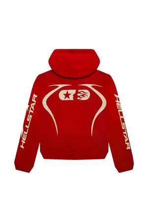 HELLSTAR Graphic-print Hoodie - Red
