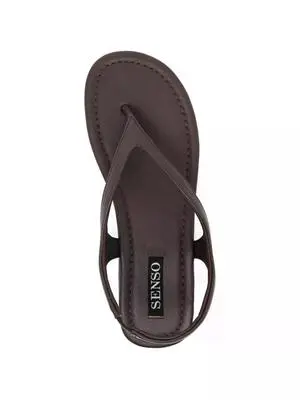 Senso Nessa Flat Sandals - Brown