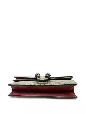 Gucci 2016-2025 Small Gg Supreme Blooms Dionysus Crossbody Bag - Brown