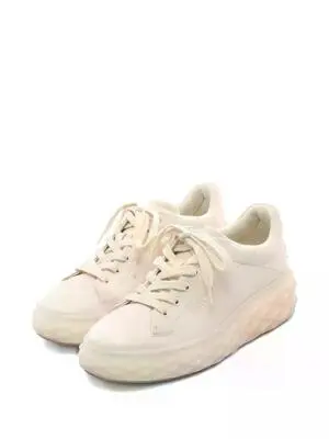 JIMMY CHOO 2010s Leather Sneakers