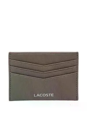 Lacoste Debossed Logo Cardholders - Brown