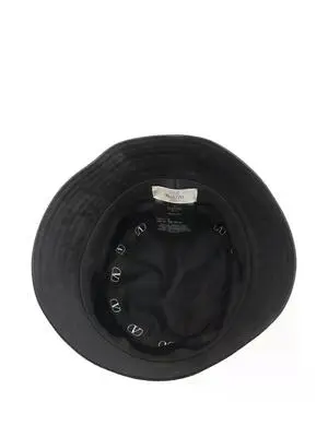 Valentino Garavani 2010s Logo Embroidery Bucket Hat