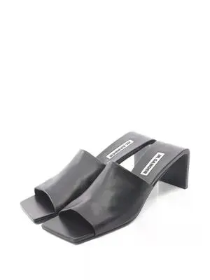 Jil Sander Square Toe Sandals For Women