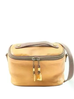 Loewe 2000s Anagram Leather Vanity Bag