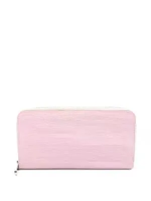 LOUIS VUITTON 2000s Leather Wallet - Pink