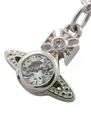 VIVIENNE WESTWOOD Orb Rhinestone Pendant Necklace