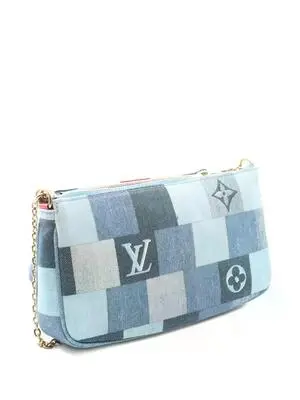 LOUIS VUITTON 2019 Denim Monogram Shoulder Bag