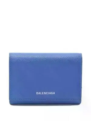 Balenciaga 2000s Ville Wallet - Blue