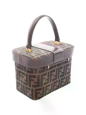 Fendi 2010s Zucca Monogram Vanity Case