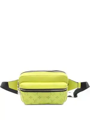 LOUIS VUITTON 2019s Logo-pattern Belt Bag - Yellow