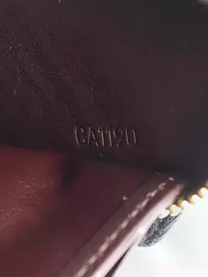 LOUIS VUITTON 2010s Monogram Embossed Wallet