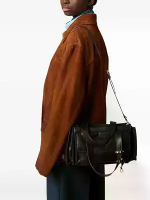Miu Miu Utilitaire Leather Shoulder Bag