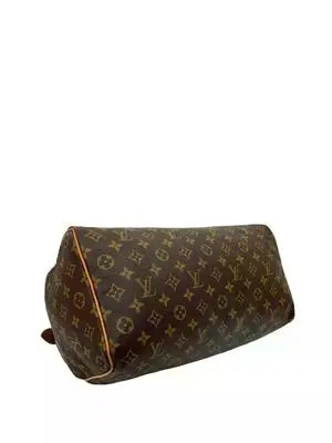 LOUIS VUITTON 1984 Monogram Speedy 35 Boston Bag