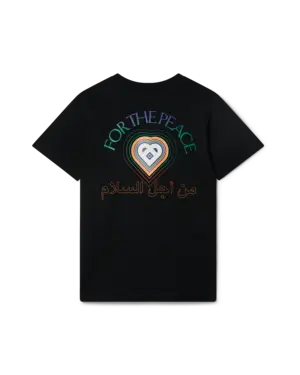 Casablanca For The Peace Short Sleeve T-shirt