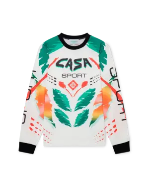 Casablanca Casa Moto Long Sleeve T-shirt - Multicolor