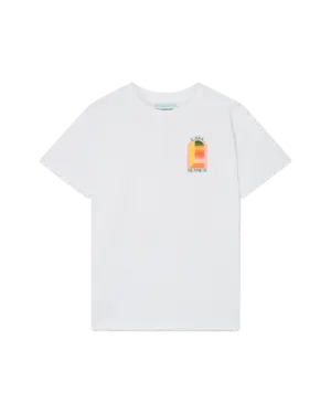 Casablanca Gradient L'arche Short Sleeve T-shirt - Pink