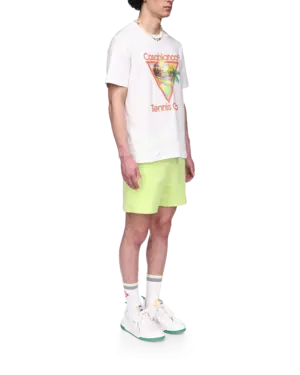Casablanca Afro Cubism Tennis Club Short Sleeve T-shirt - Multicolor