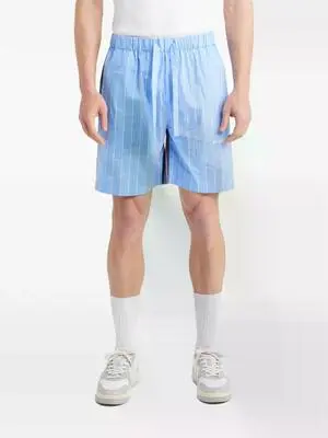 OFF DUTY Striped Drawstring Shorts