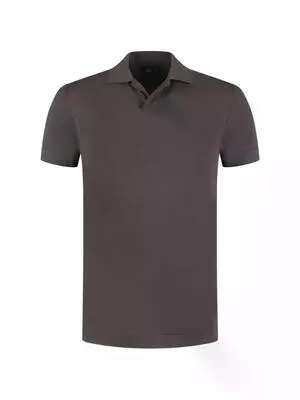 Brioni Collar Polo Shirt - Brown