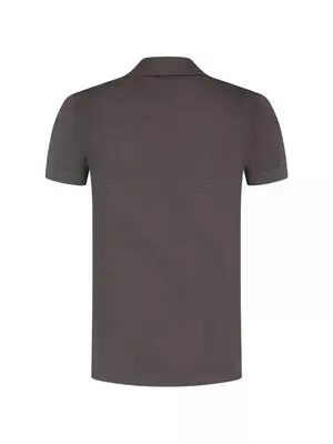 Brioni Collar Polo Shirt - Brown