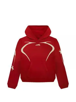 HELLSTAR Graphic-print Hoodie - Red