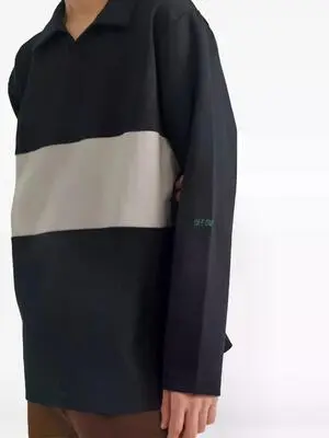 OFF DUTY Tape Pullover T-shirt - Black