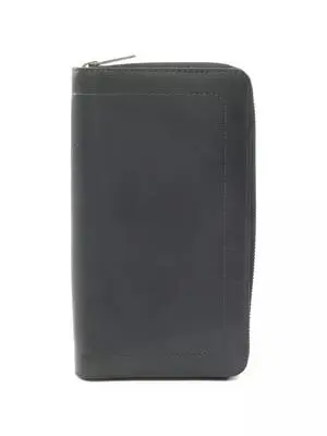 LOUIS VUITTON 2010 Zippy Organizer Leather Wallet - Black