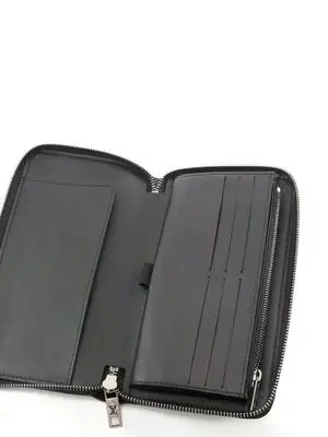 LOUIS VUITTON 2010 Zippy Organizer Leather Wallet - Black