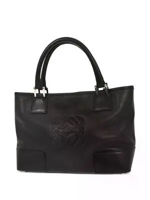 Loewe 2008 Fusta Embossed Tote Bag