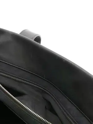 Balenciaga Jumbo Canvas Tote Bag With Leather Trims