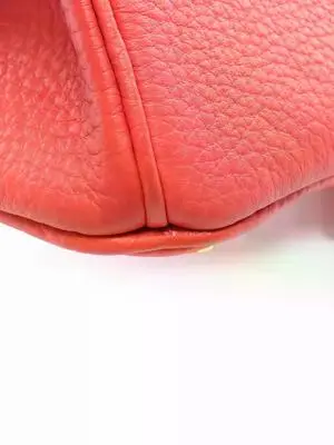 Hermès Birkin 25 Grained Leather Tote - Red