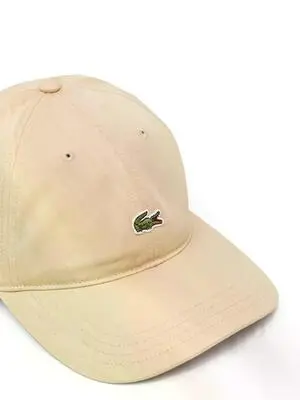 Lacoste Logo-patched Cap - Neutrals