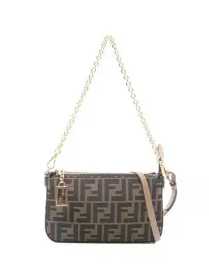 Fendi Zucca Pouch Handbag