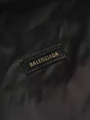 Balenciaga 2010 Wheel Logo Pattern Belt Bag