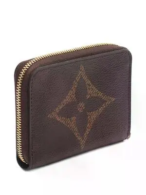 LOUIS VUITTON 2021 Monogram Zip Coin Wallet