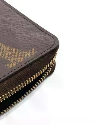 LOUIS VUITTON 2021 Monogram Zip Coin Wallet