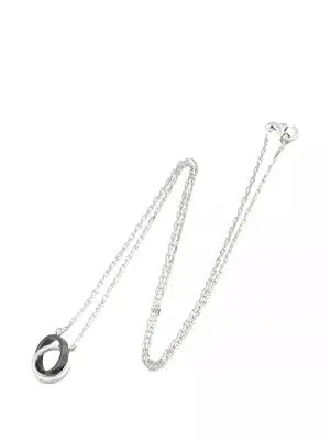 CARTIER Baby Love Diamond Necklace - Silver