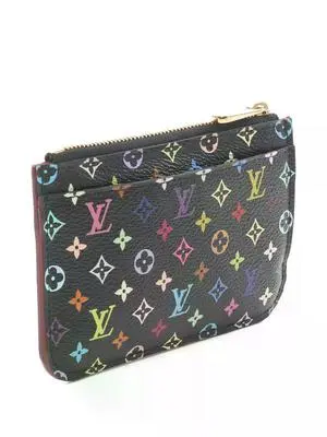LOUIS VUITTON 2012 Monogram Key Ring Coin Wallet