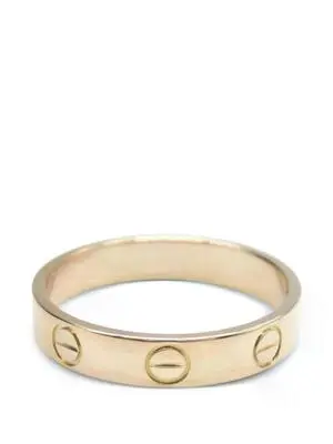 CARTIER Love 18k Plated Ring - Gold