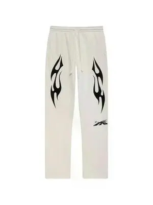 HELLSTAR Gra+hic-print Track Pants - Neutrals