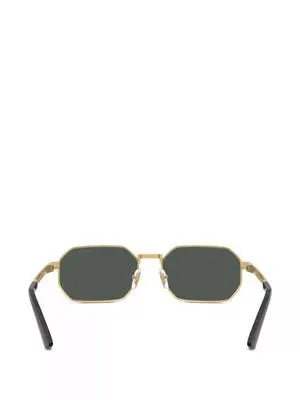 Versace Geometric Frame Sunglasses