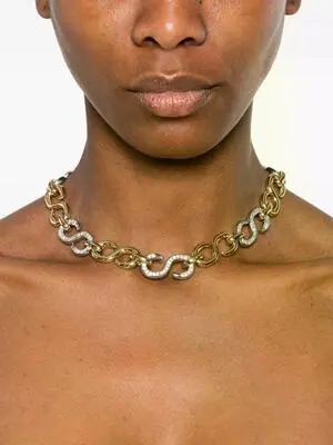 SWAROVSKI Dextera Crystal Chain Necklace